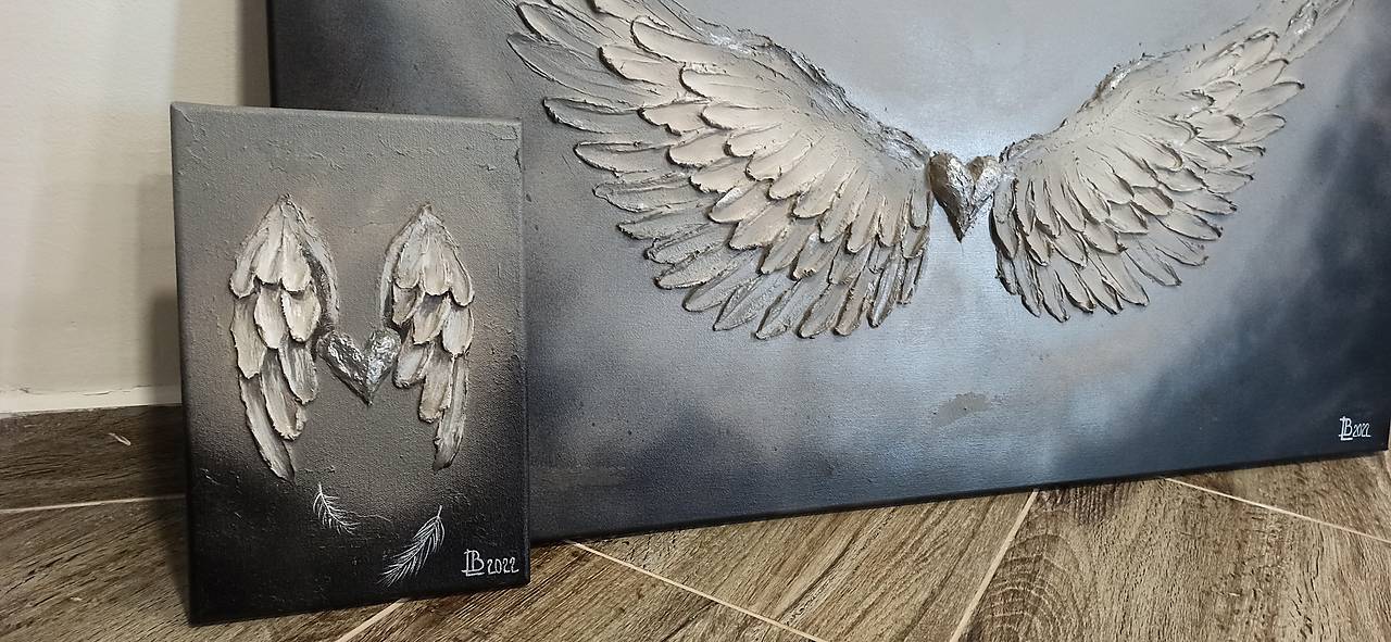 Anjelské krídla - strieborné / LBartproduction - SAShE.sk