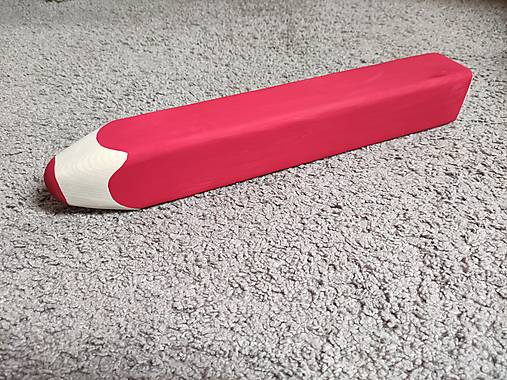 Pastelka Veľká (6x6x40 cm - Červená) / DemoStolarstvo - SAShE.sk