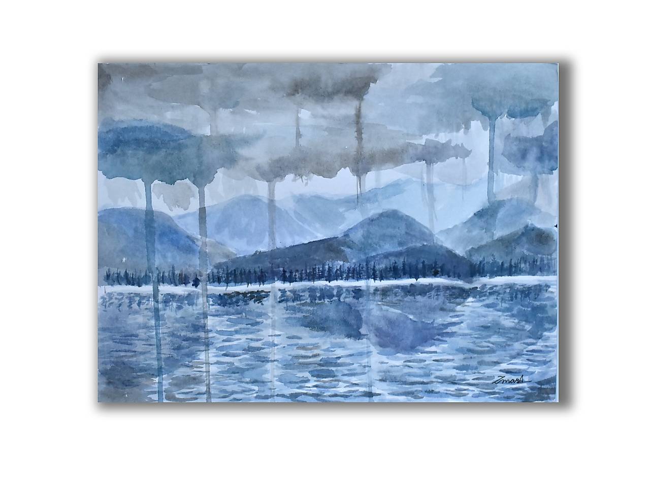 Keď oblaky plačú... / Suzi.art - SAShE.sk