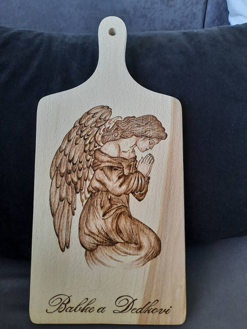 Ručne vypalovaný lopárik / MKtvorenieOdMonky - SAShE.sk