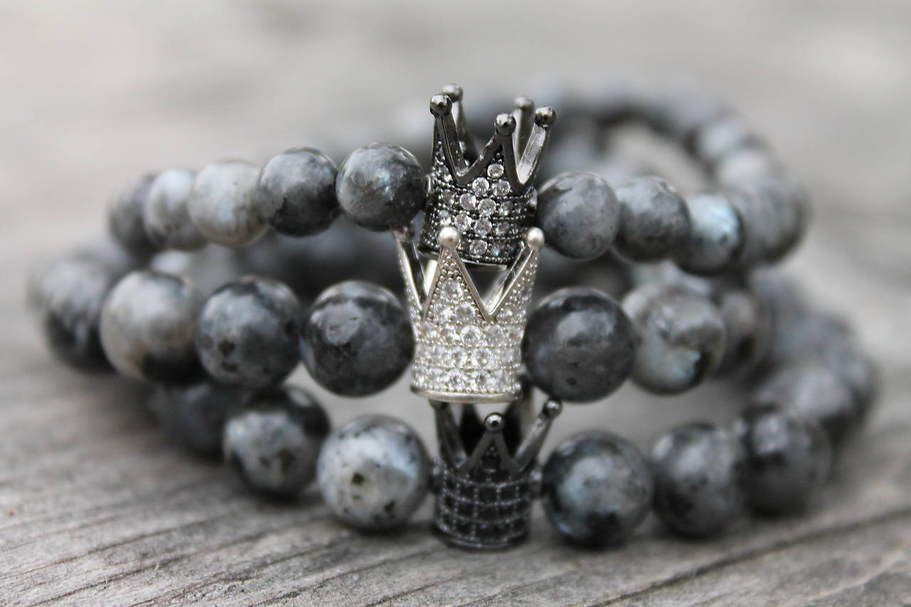 Grey crown imperial / NaramkyByEster - SAShE.sk