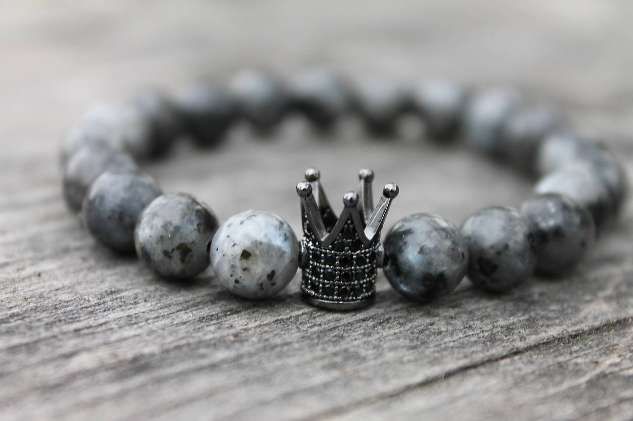 Grey crown imperial / NaramkyByEster - SAShE.sk