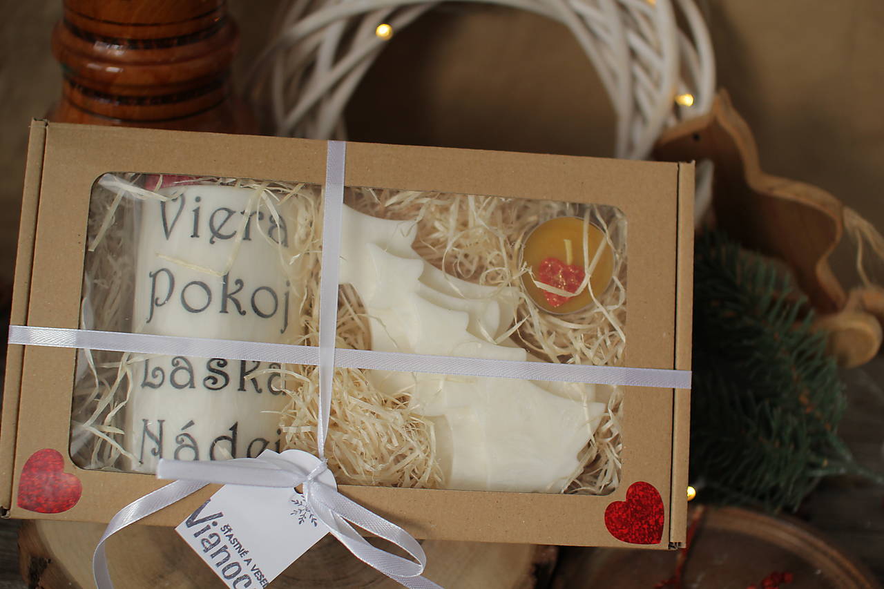 Pokoj. Viera. Nádej. Láska. Darčeková krabička / soul.LIGHT - SAShE.sk ...