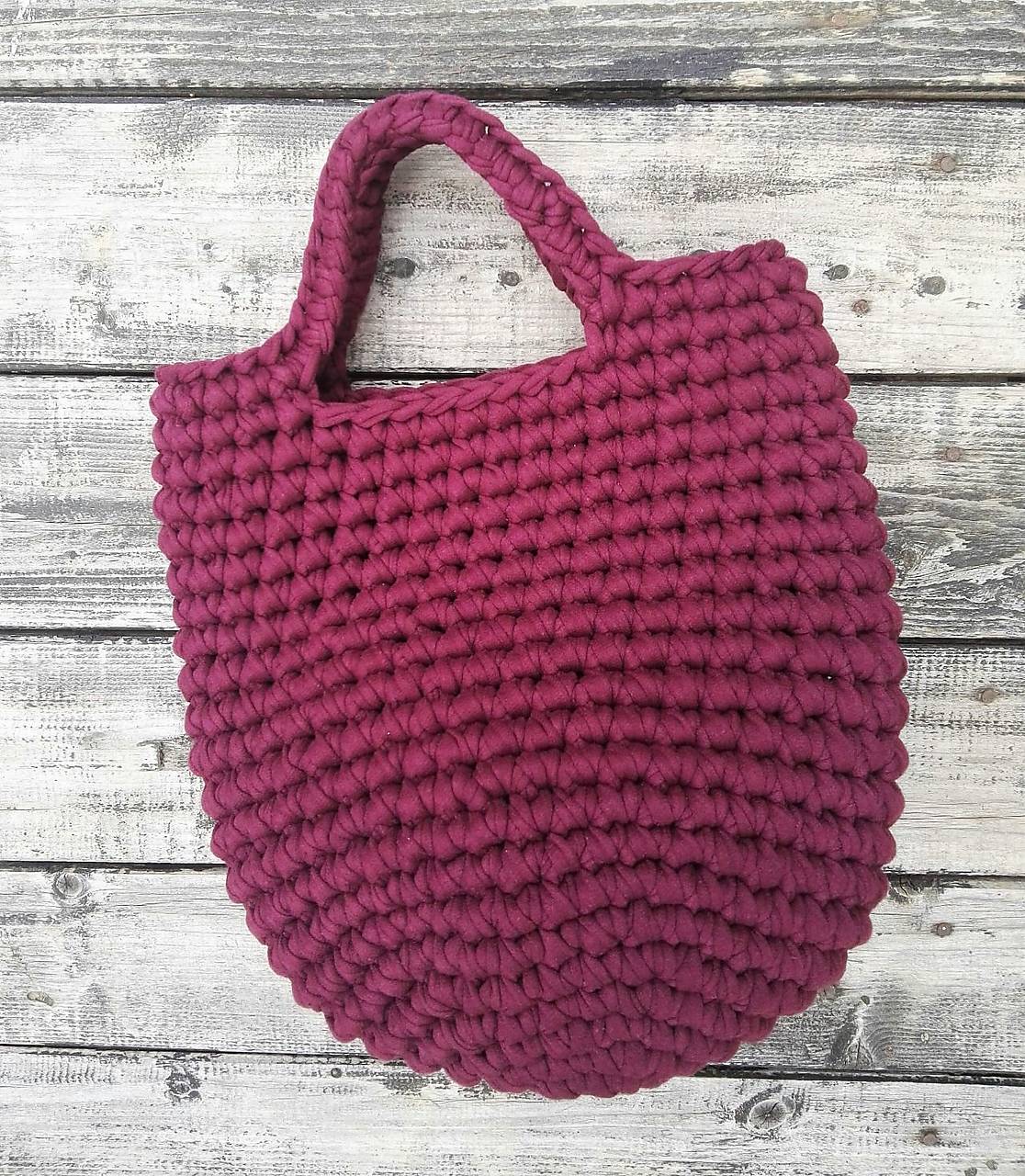 Háčkovaná crossbody - marshala / Simple_crochets - SAShE.sk - Handmade ...