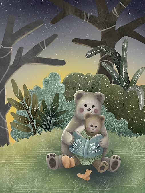 Dobrú noc, Macko / Maluj_mi_mami - SAShE.sk