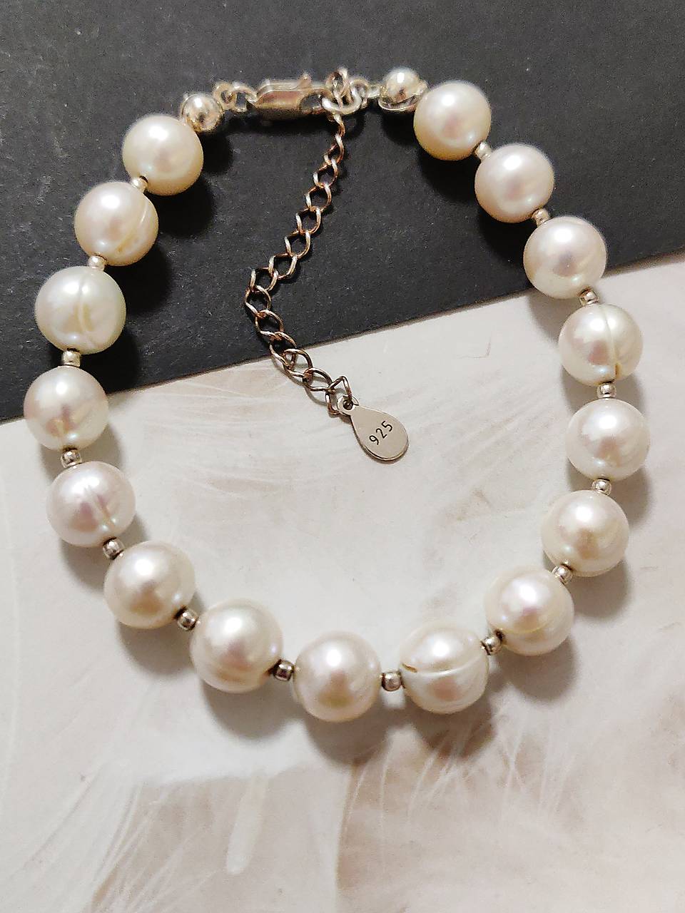 NR perly 7-8 mm, striebro AG 925 / bijou-TM - SAShE.sk