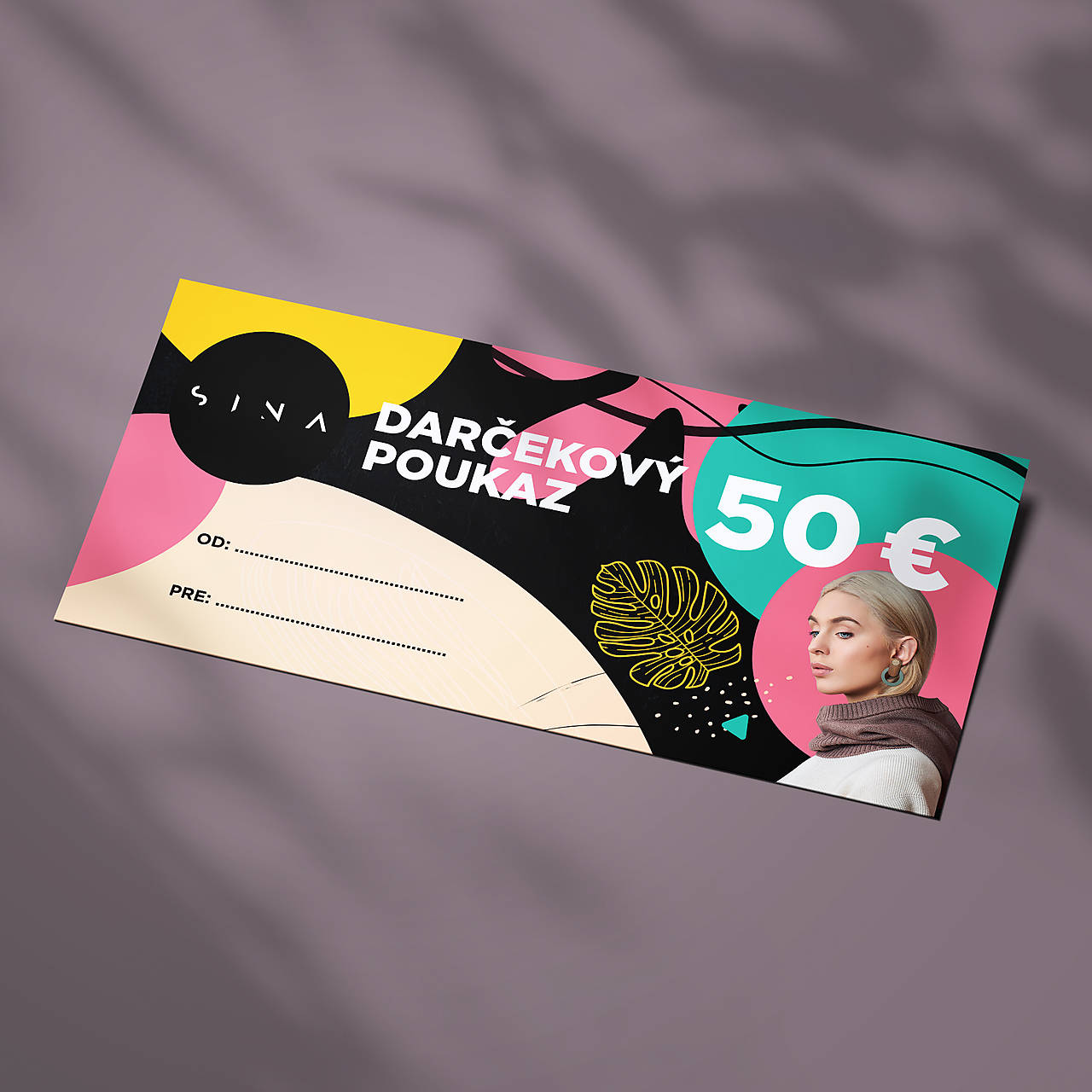 Darčekový poukaz / SinaShop - SAShE.sk