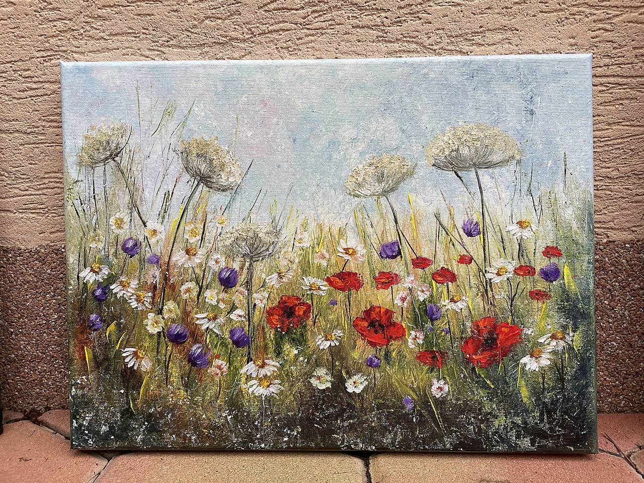 Lucne kvety 40*30 / FrossT - SAShE.sk