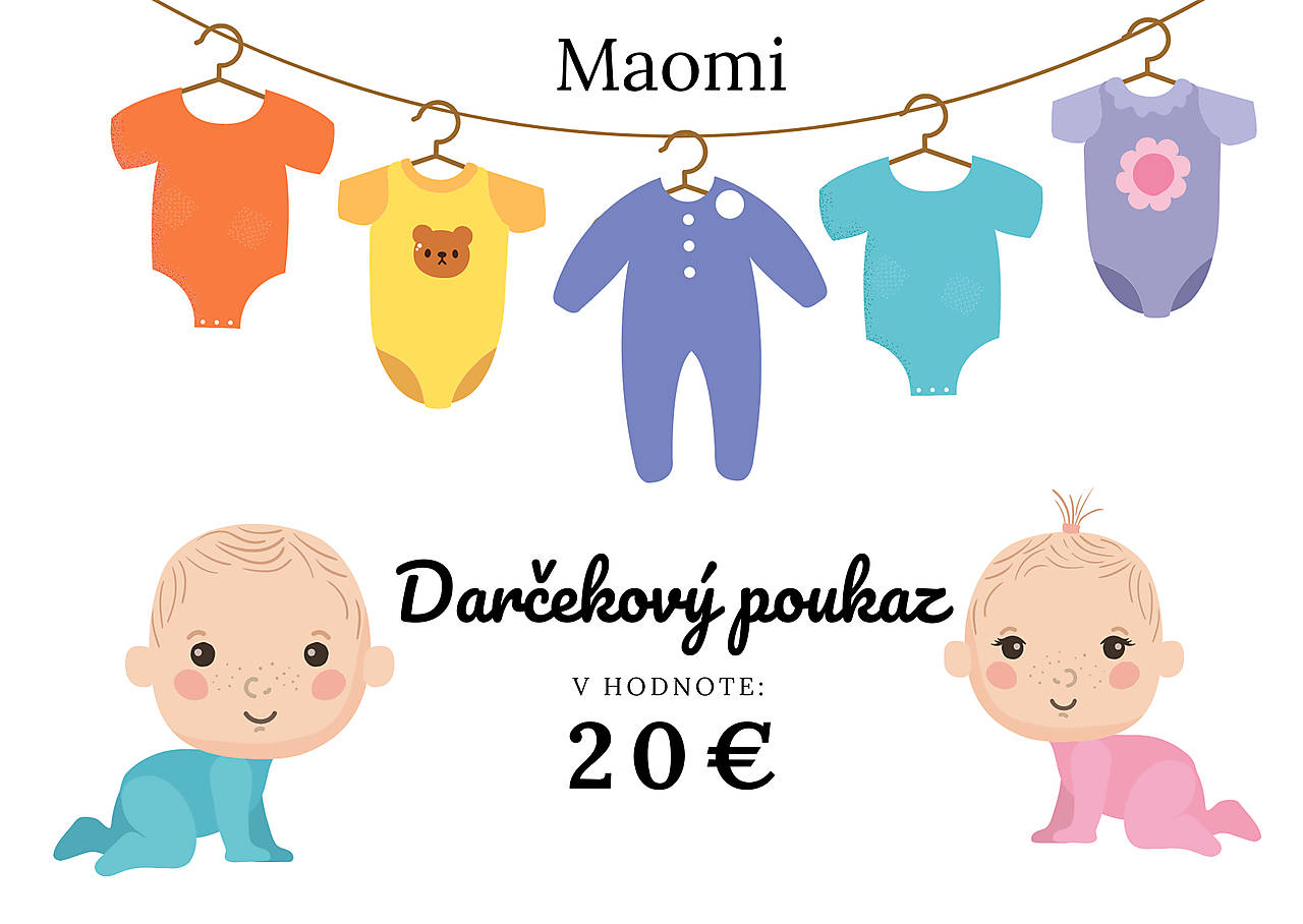 Darčekový poukaz 20€ / Maomi - SAShE.sk