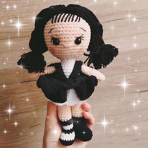 Bábika Wednesday / ZUZKAdielko - SAShE.sk