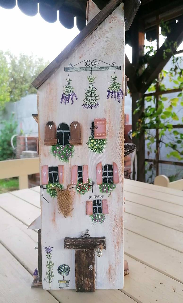 Dreveny domcek / elhome - SAShE.sk - Handmade Dekorácie