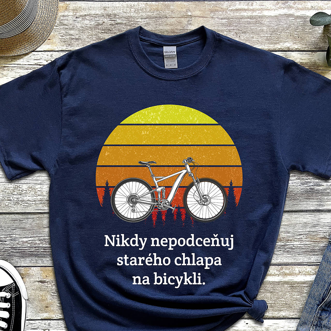 Tričko pre cyklistu, tričko cyklista, bicykel, bicyklovanie, bycikel ...