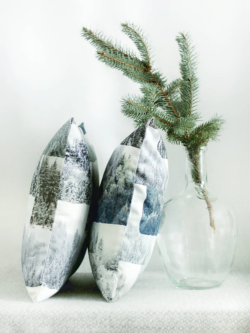 Dekoračné obliečky - Zimný les / Nikili - SAShE.sk