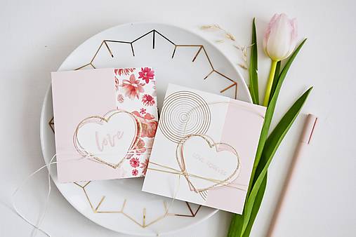 Svadobný pozdrav - Love / MMdesign - SAShE.sk