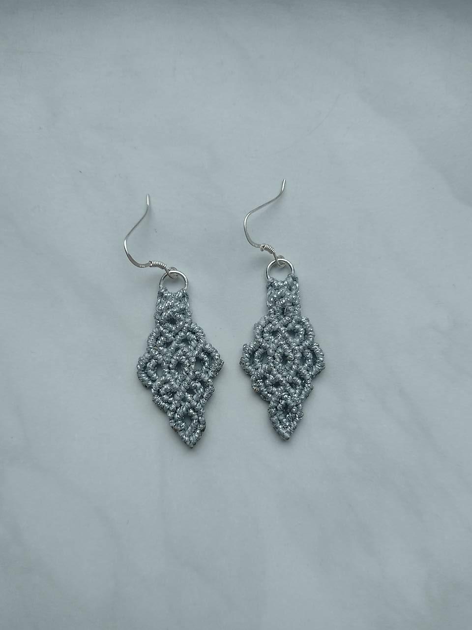 Náušnice CHLOE silver / carouzlik - SAShE.sk