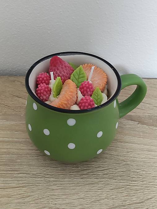 Sviečka mix ovocia / CriaPassion - SAShE.sk