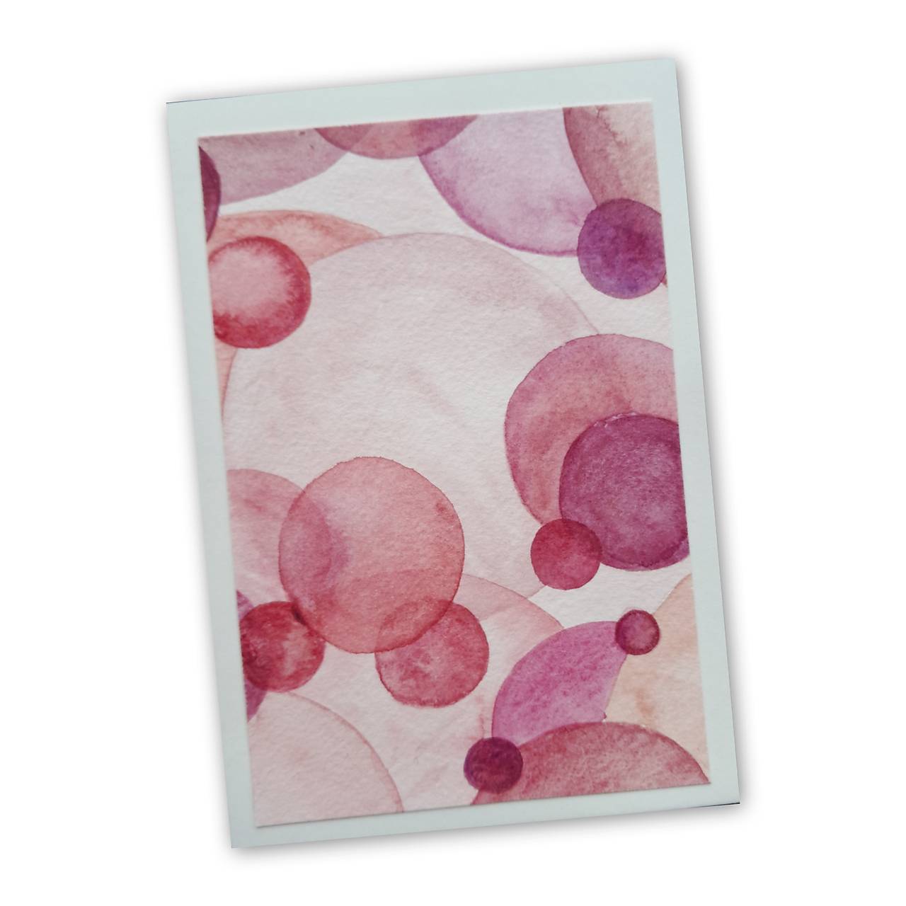 Pohľadnica A6 ručne maľovaná -akvarel / Jul.paints - SAShE.sk