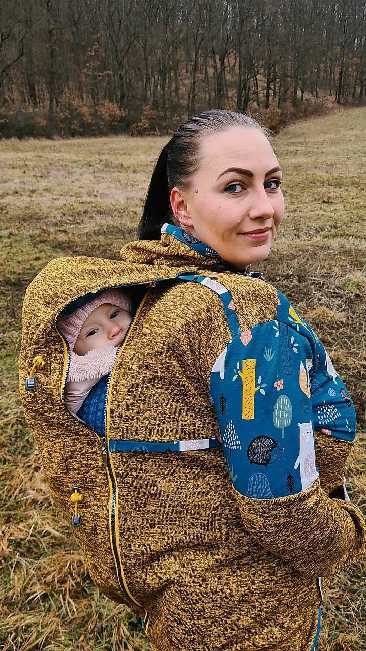 Mikina na nosenie / moncicidizajn - SAShE.sk