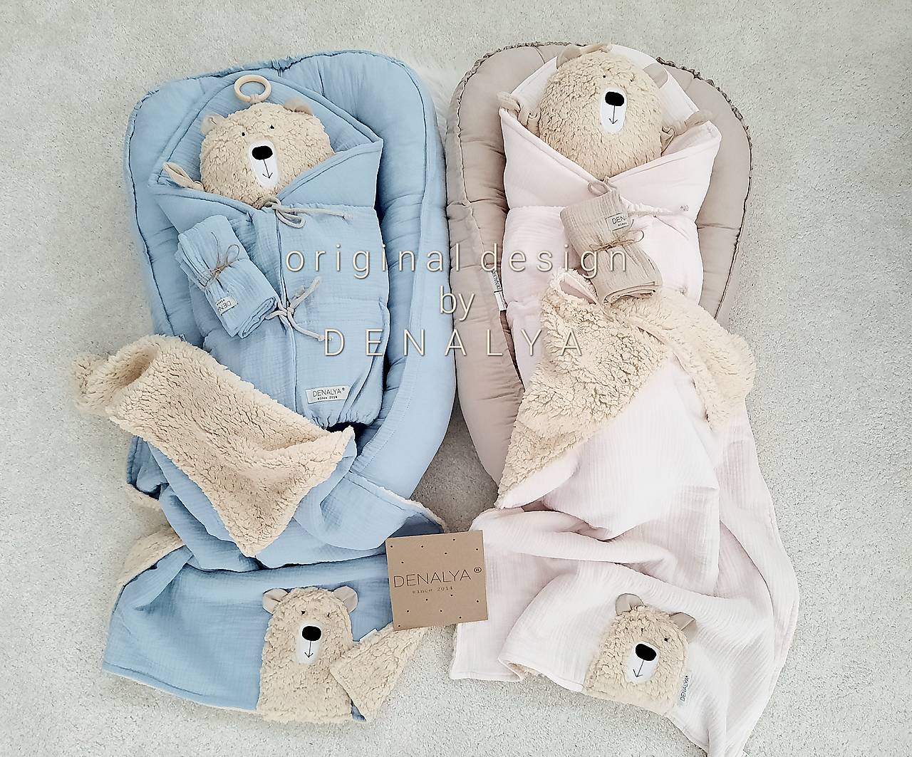 Sada do postieľky modrá / DENALYA - SAShE.sk