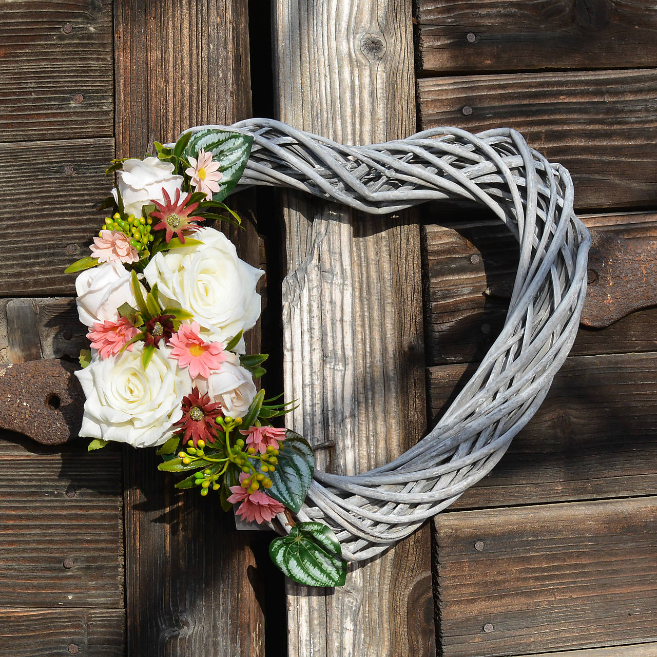 Prútené srdce / Hydrangea - SAShE.sk