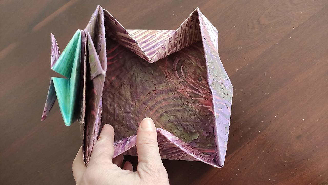 Trojobálka zo škrobového papiera / SOFROSYNE - SAShE.sk