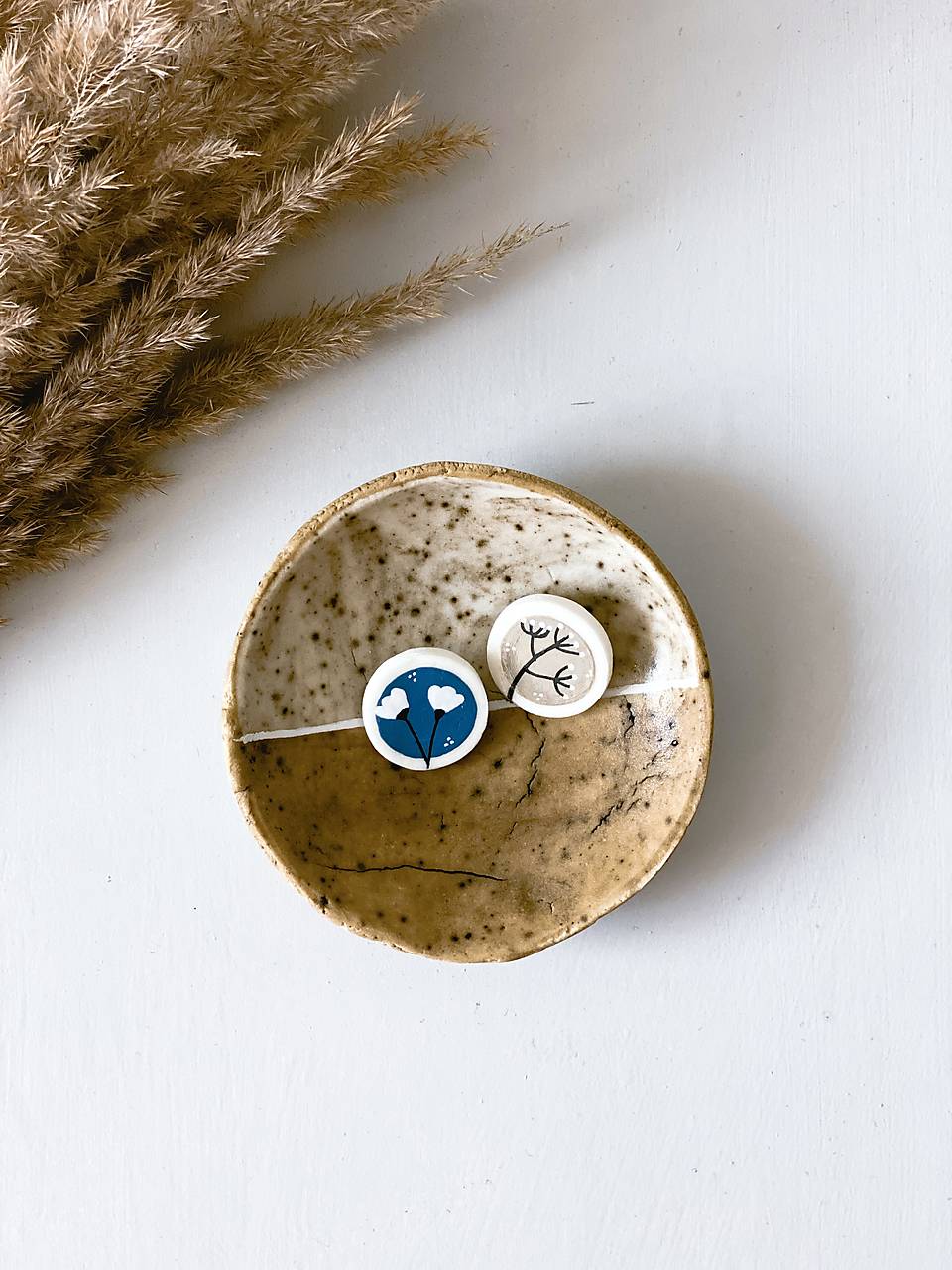 Miska na šperky (Hnedá s kávovými zrnami) / MedeM - SAShE.sk