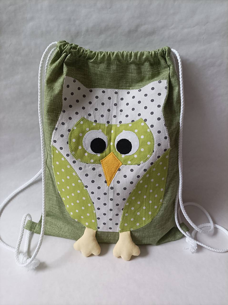 Vrecúško na prezuvky - vak- ruksak- pre deti - sova / JaniHani - SAShE ...