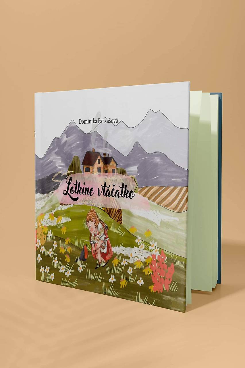Lotkine vtáčatko - ilustrovaná kniha pre deti / DominikaFarkasDraws ...