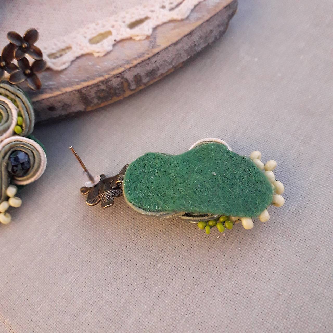 Ranná rosa / shangri-la - SAShE.sk - Handmade Náušnice