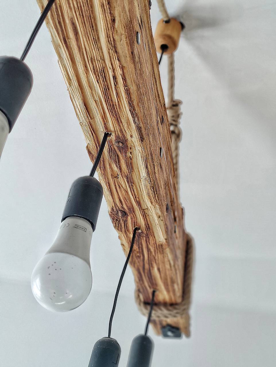 Drevený rustikálny luster / MiroslavDaubner - SAShE.sk