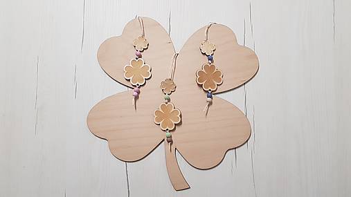 Visačka do auta - 4lístok (Zelená) / LaseroveVyrobky - SAShE.sk