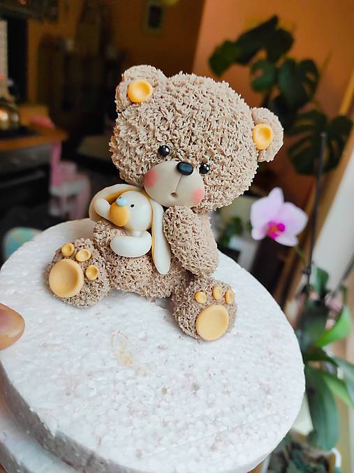 Macko postavička na tortu / cukrove_nebo - SAShE.sk