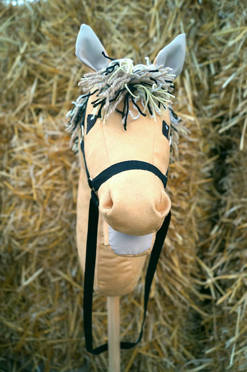 Kôň na palici - Hobby horse - Sandy / paripa - SAShE.sk - Handmade Hračky