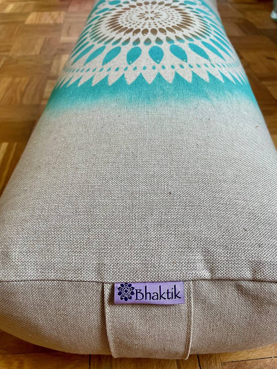 Jóga Bolster Tyrkysová Mandala / Bhaktik - SAShE.sk