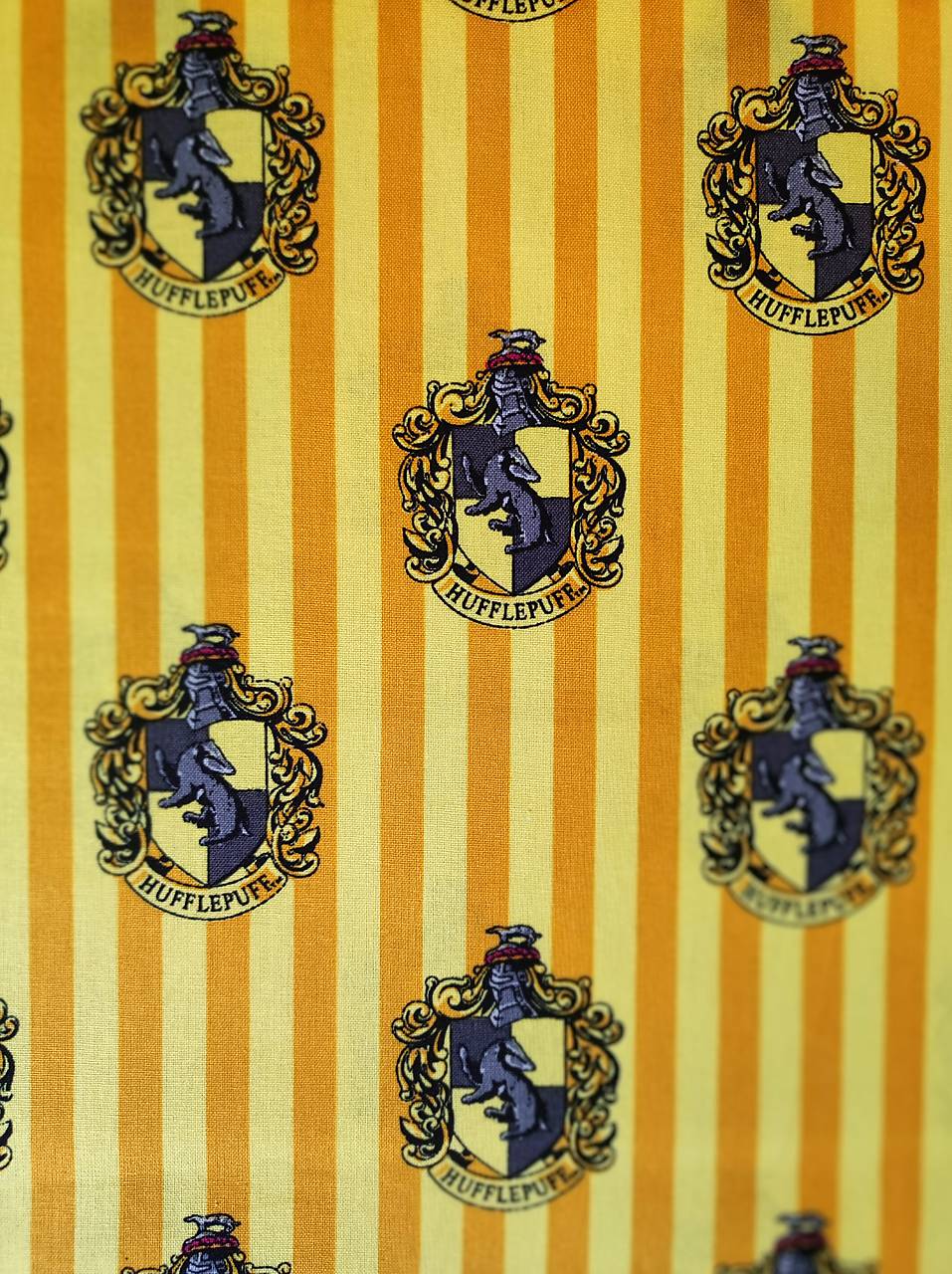 Bavlnená látka Harry Potter - Hufflepuff (Bifľomor) / latkyusimito ...