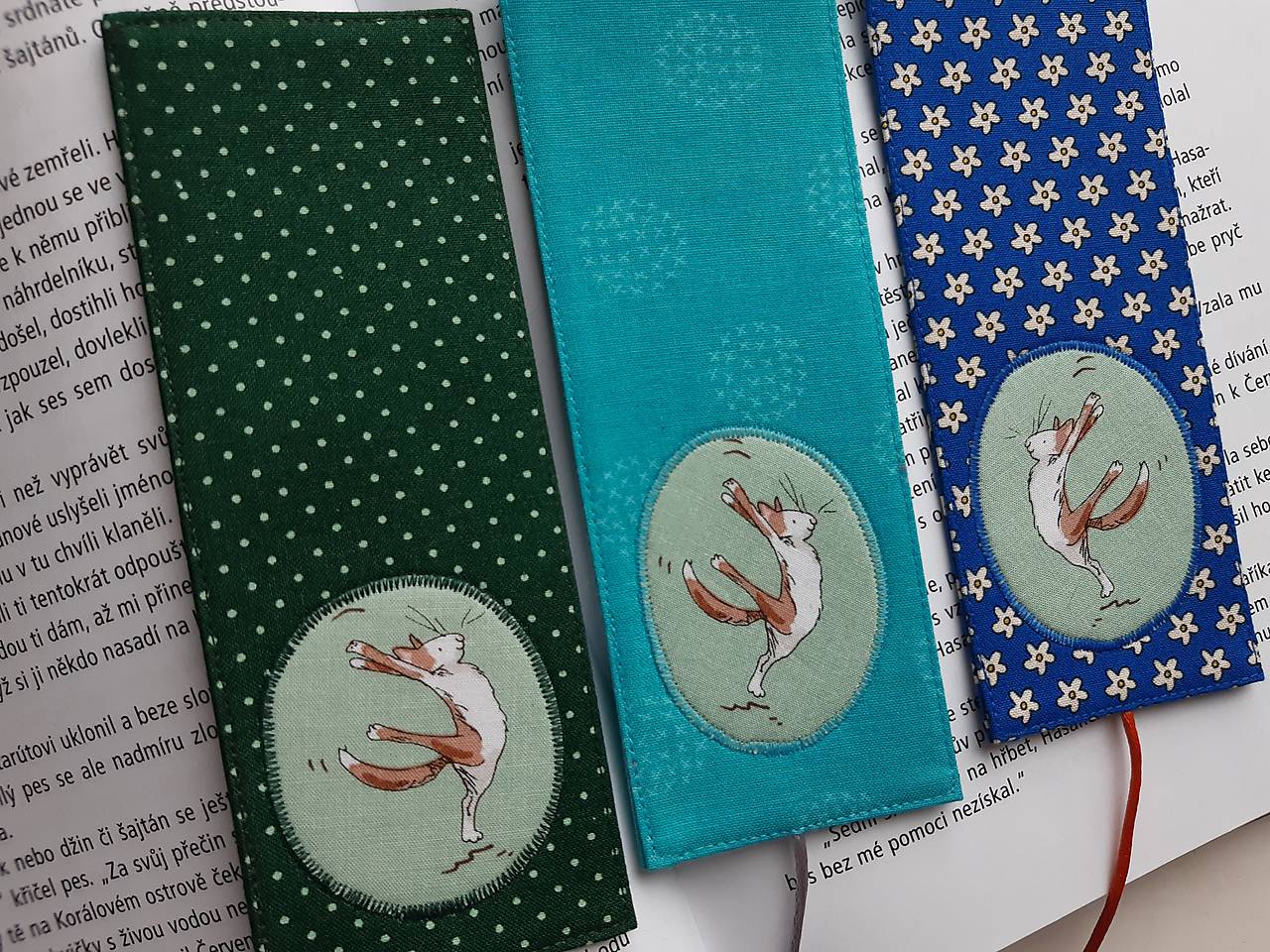 Záložka do knihy Mačky /3 barvy/ / faltysova - SAShE.sk - Handmade ...