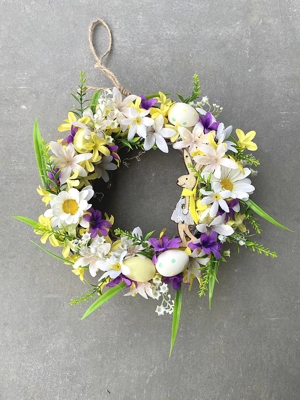 Jarný veľkonočný veniec -AKCIA!!! / DeniMar - SAShE.sk