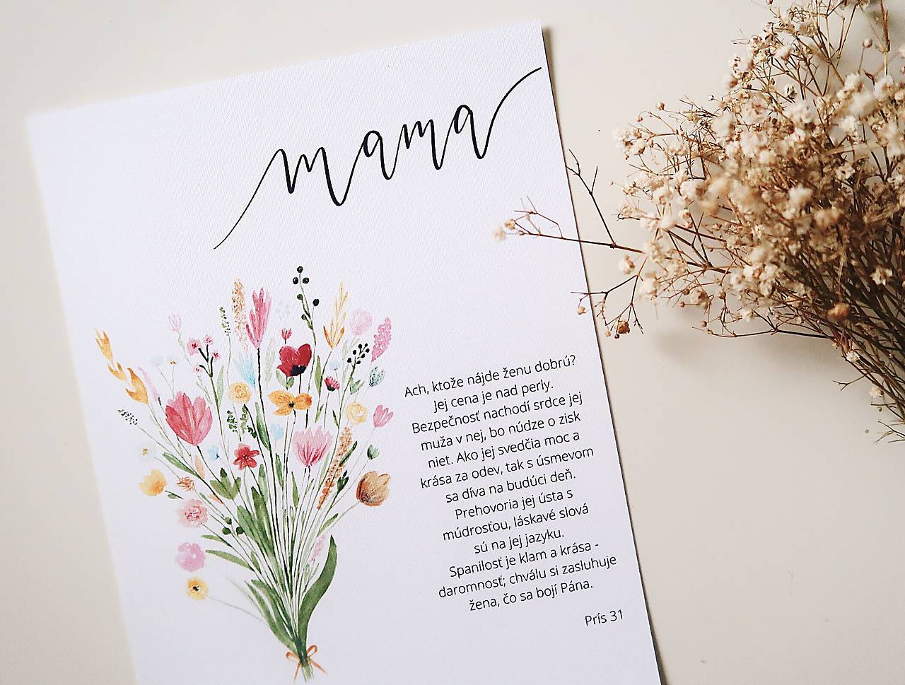 MAMA - print / byHeartProject - SAShE.sk