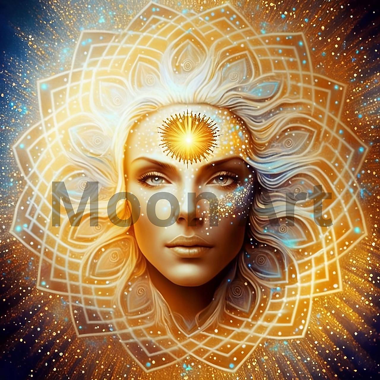 Slnko Energia - art print / moonart - SAShE.sk