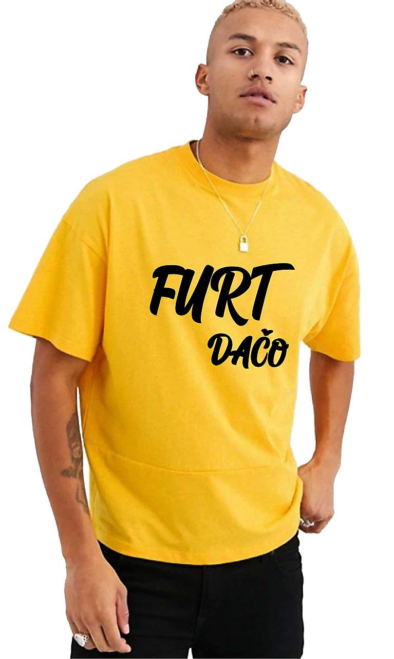 Furt dačo pánske (M - Zelená) / jedinecne_tricka - SAShE.sk