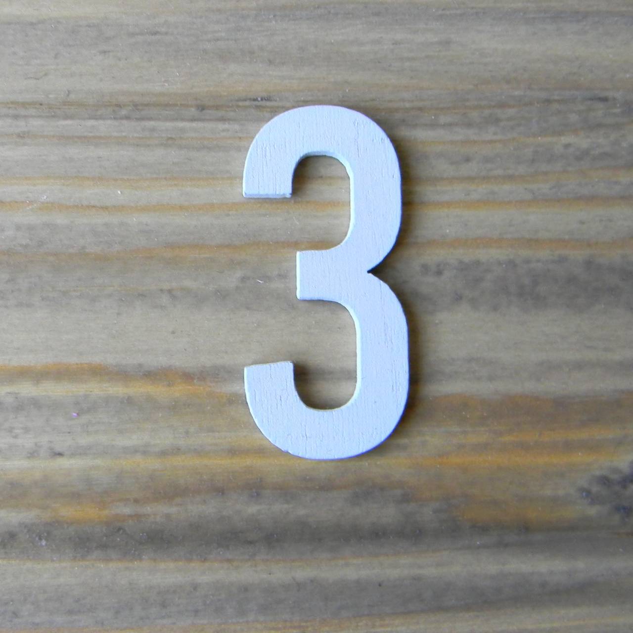 Drevená číslica 3 - 4cm / Slabikarobrazkov - SAShE.sk