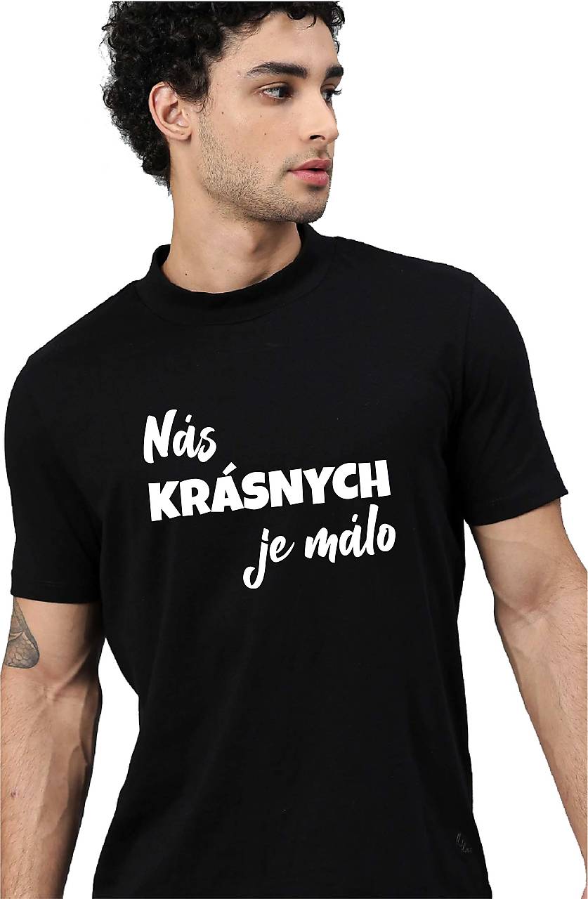 Nás krásnych je málo pánske (S - Modrá) / jedinecne_tricka - SAShE.sk