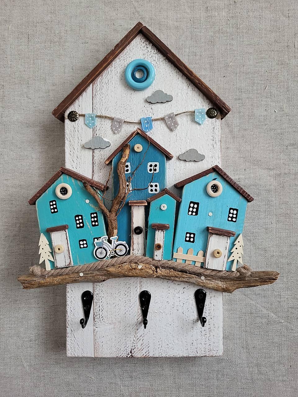 Vešiak na kľúče ,,Za siedmimi horami II,, / Lailath - SAShE.sk