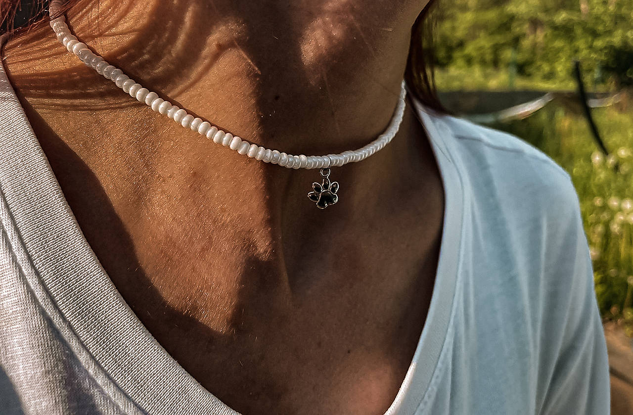 Choker LABKA / cruella - SAShE.sk - Handmade Náhrdelníky