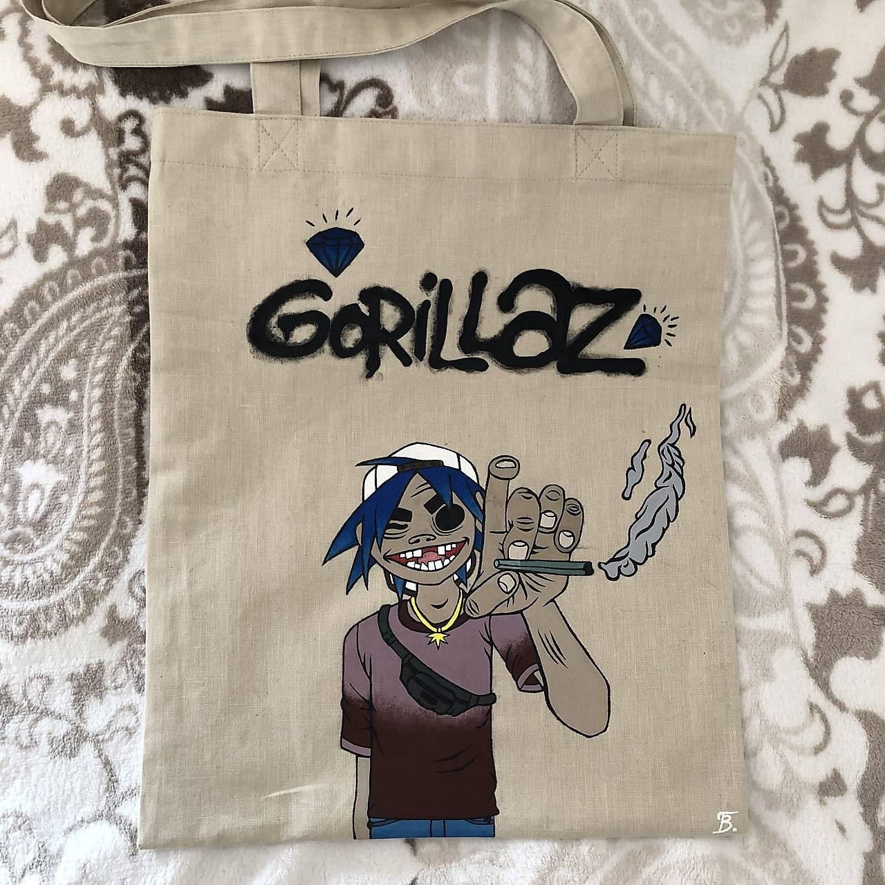 Gorillaz bag / mandalat - SAShE.sk