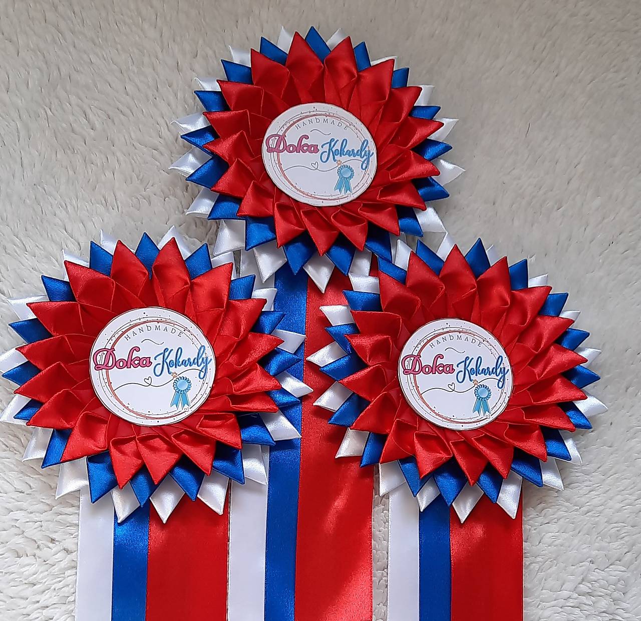 Mála kokarda trikolor / DokaKokardy - SAShE.sk