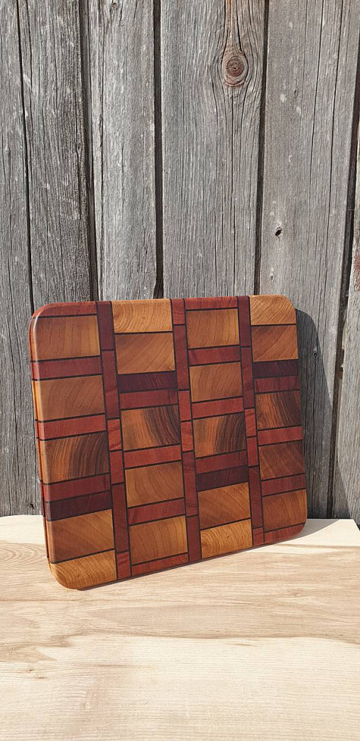 Doska na krájanie End-grain #E032 / LUW - SAShE.sk