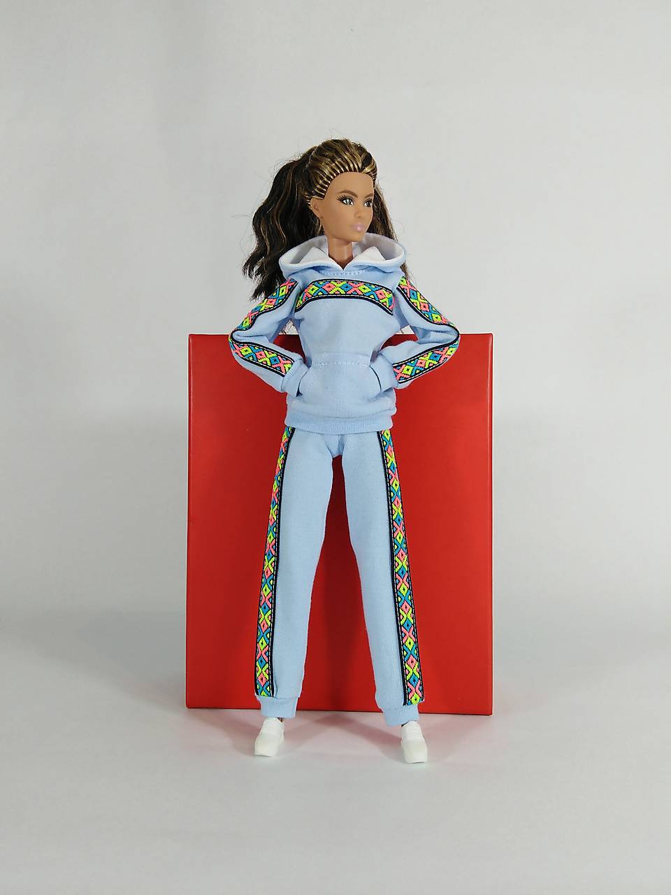 Barbie mikina s kapucňou a vreckom č-8 / Abudancia - SAShE.sk