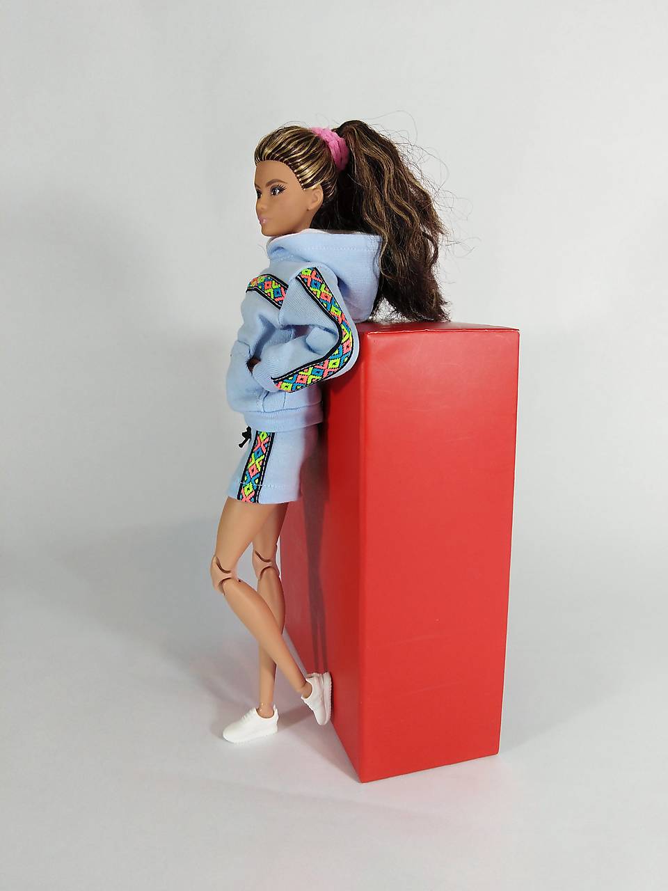 Barbie mikina s kapucňou a vreckom č-8 / Abudancia - SAShE.sk