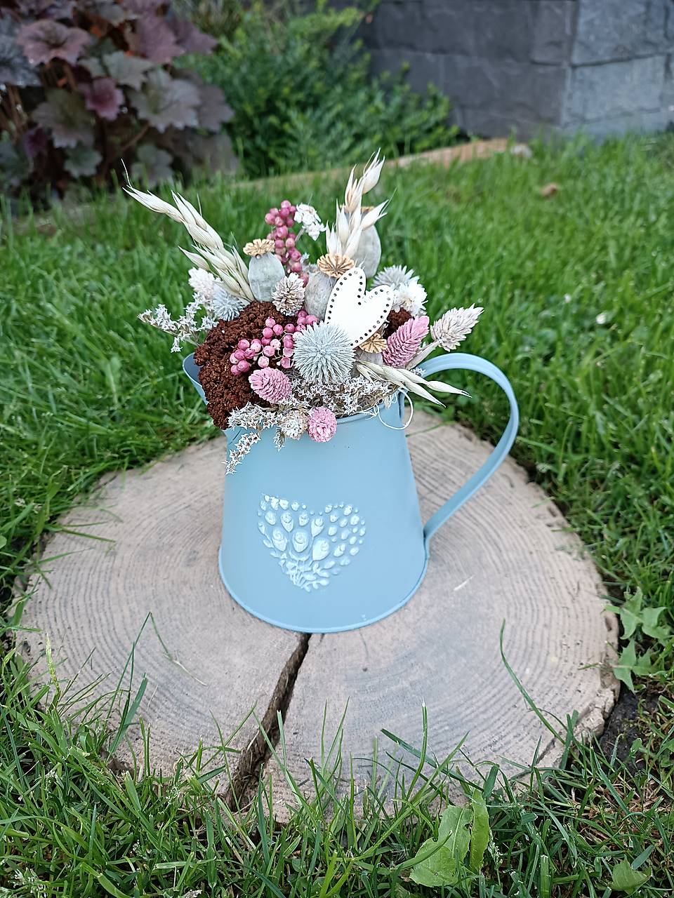 Susená kytica - aranžmán / Sikovno - SAShE.sk - Handmade Dekorácie